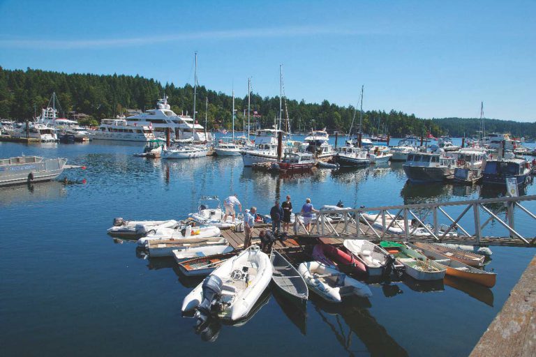 Ganges Harbour, Salt Spring Island - Pacific Yachting