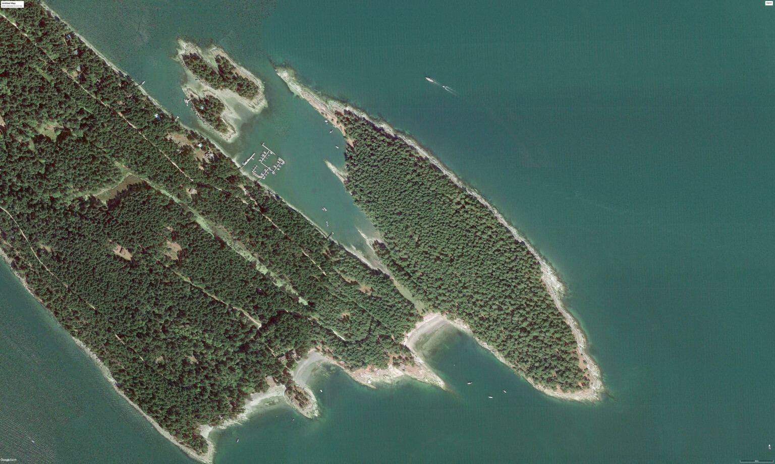 Pirates Cove, DeCourcy Island - Pacific Yachting
